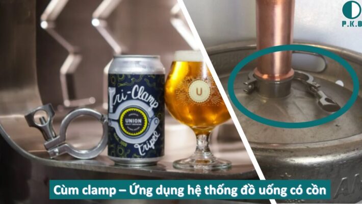 Clamp inox 304 | Clamp inox vi sinh 304 | Đủ kích cỡ