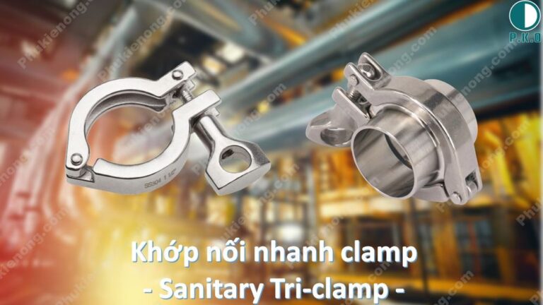 Clamp inox 304 | Clamp inox vi sinh 304 | Đủ kích cỡ