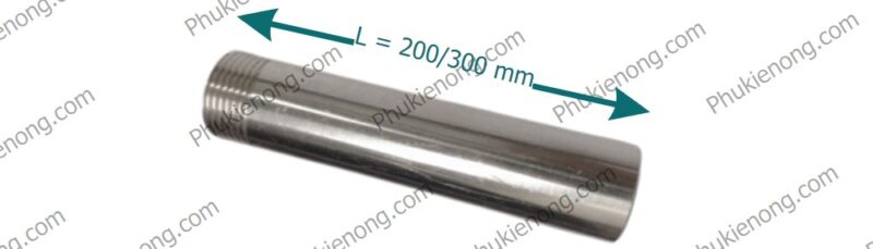 Ống inox 1 đầu ren ngoài - Ống và phụ kiện